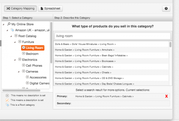 Describe Categories - ChannelUnity Knowledgebase