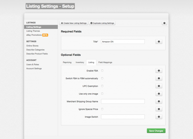 Amazon Shipping Templates - ChannelUnity Knowledgebase