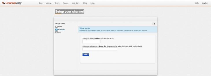 Connect your Newegg account - ChannelUnity Knowledgebase
