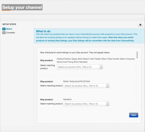 Link to Existing Listings - Etsy - ChannelUnity Knowledgebase